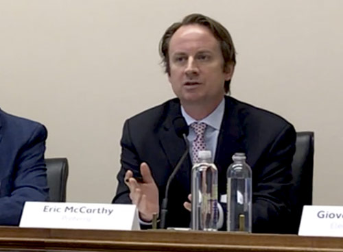 Eric McCarthy, Commission on U.S. Transportation Sector Efficiency ...